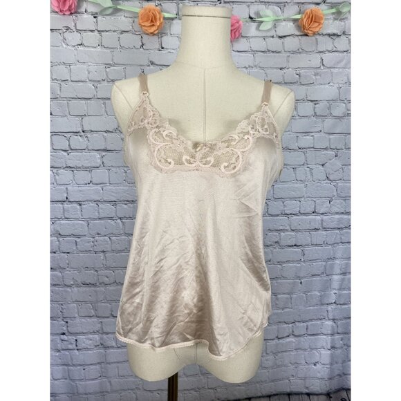 Maidenform | Tops | Vintage Maidenform Size 34 Lace Cami Tank Top ...